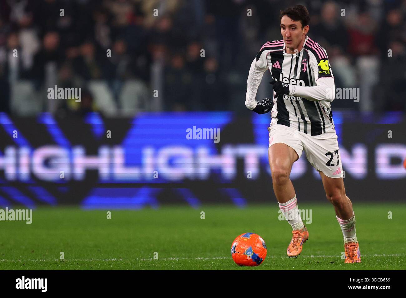 Andrea Cambiaso of Juventus Fc in action during the Serie A match ...