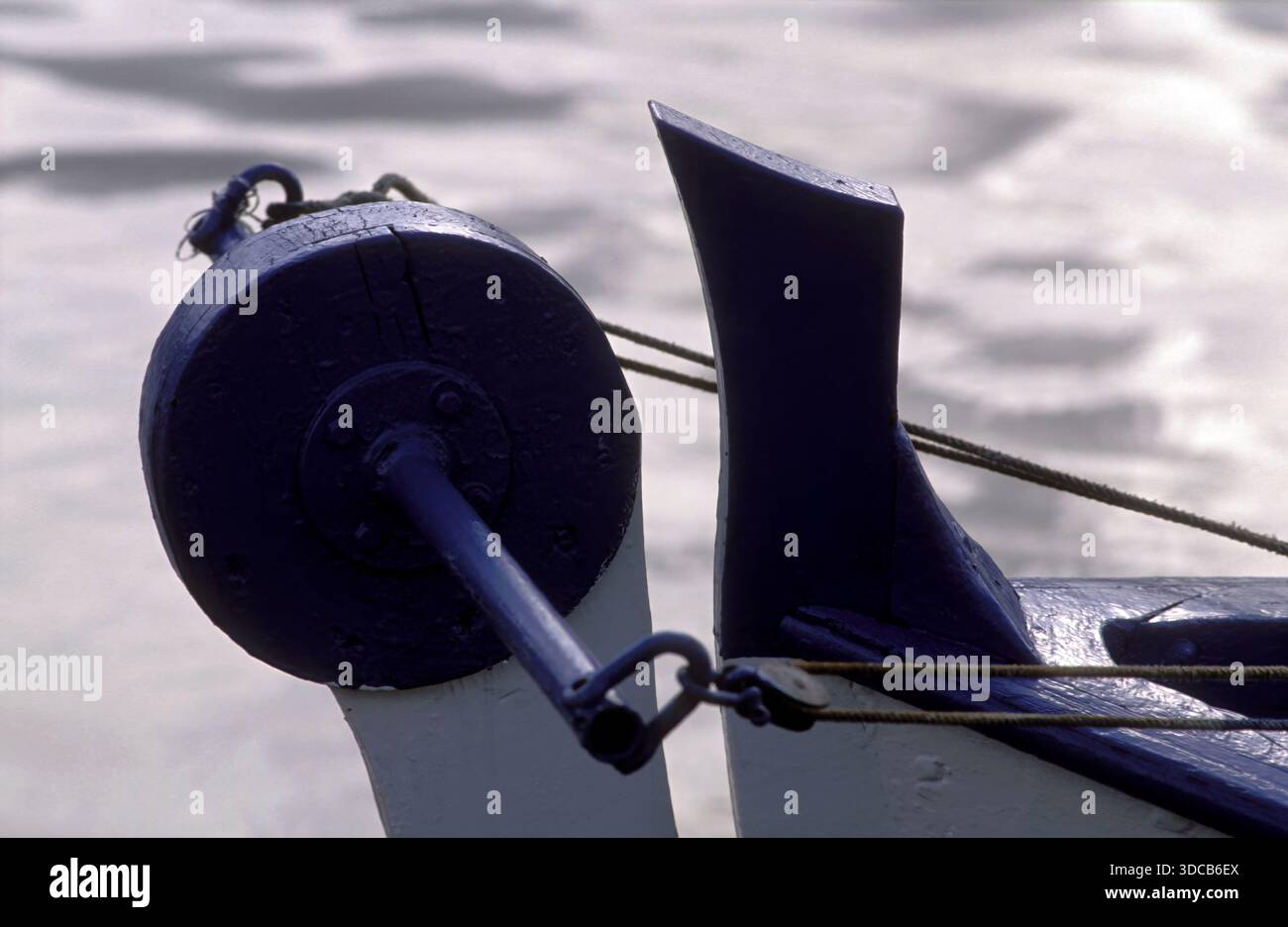The technical solution for a rudder function at the stern of a rowing ...