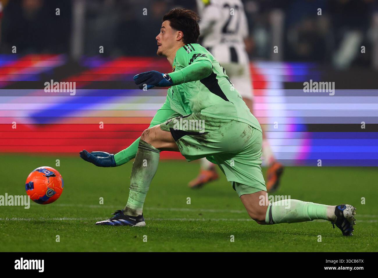 Mile Svilar of AS Roma in action during the Serie A match beetween ...