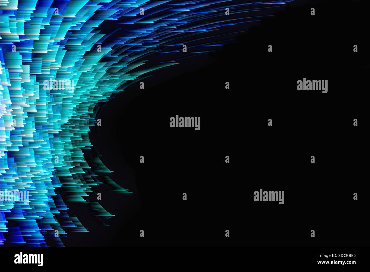 Abstract blurred neon gradient light on the black background Stock ...