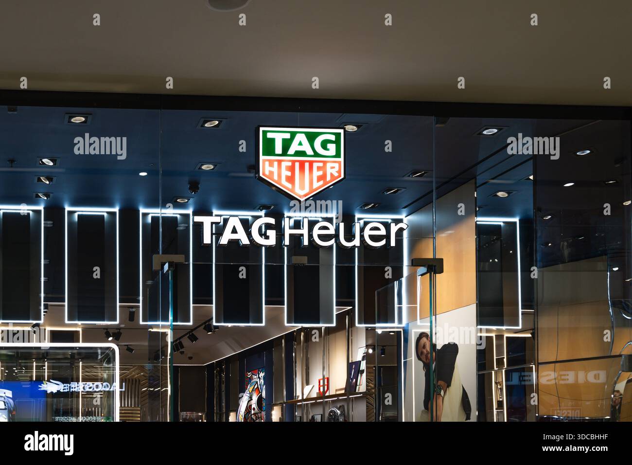 Tag heuer boutique hi-res stock photography and images - Alamy