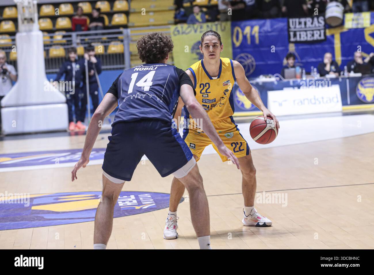 #22 Federico Massone (Reale Mutua Basket Torino) during Reale Mutua ...