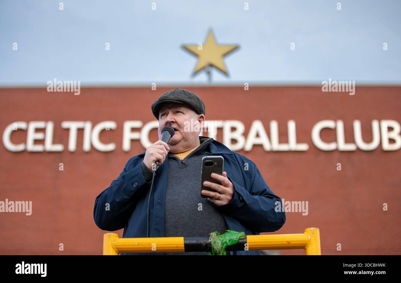 21st December 2025; Celtic Park, Glasgow, Scotland: Celtic Fan Protest ...