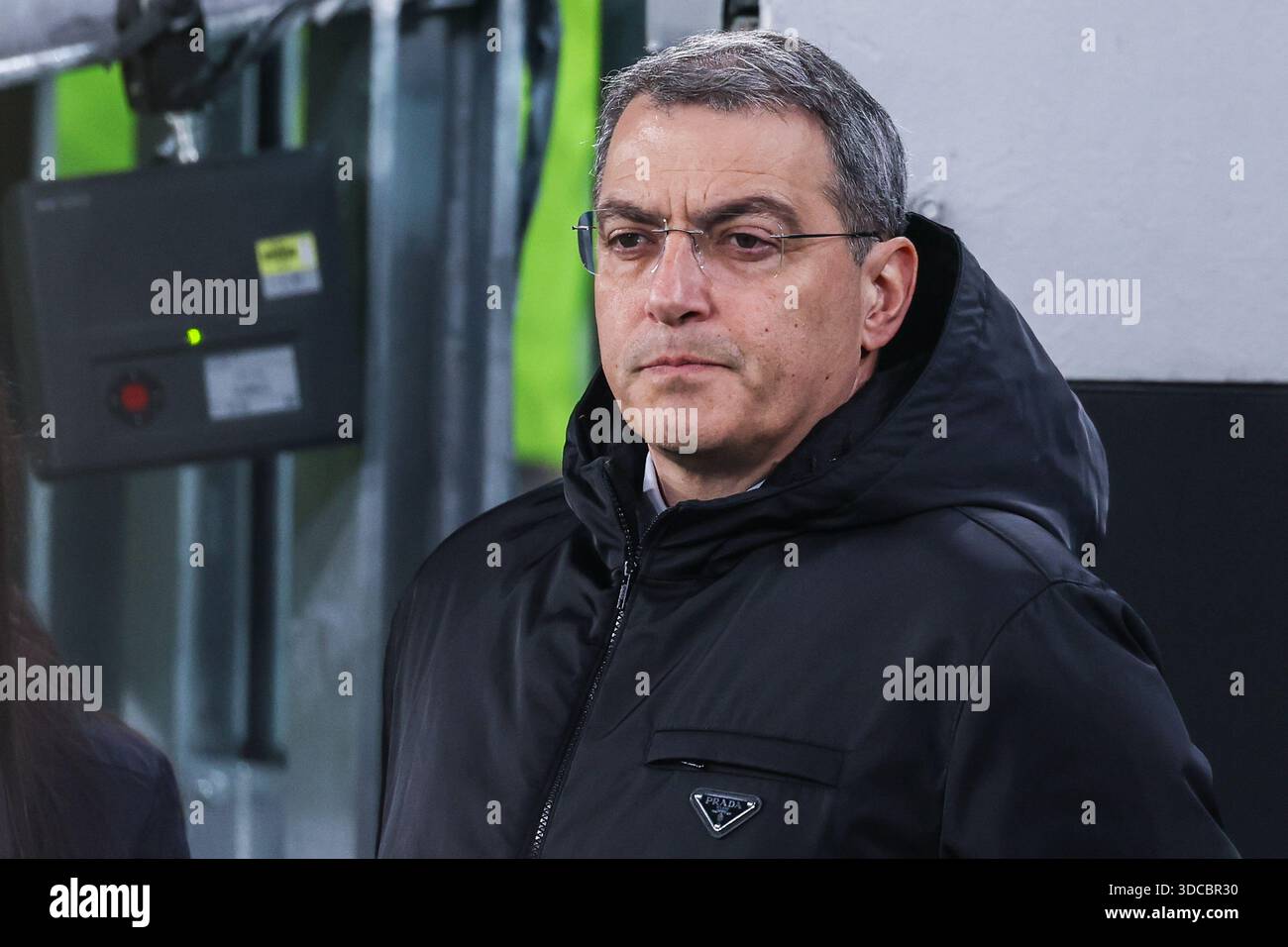 Damien Comolli Football Director of Juventus FC looks on during Serie A ...