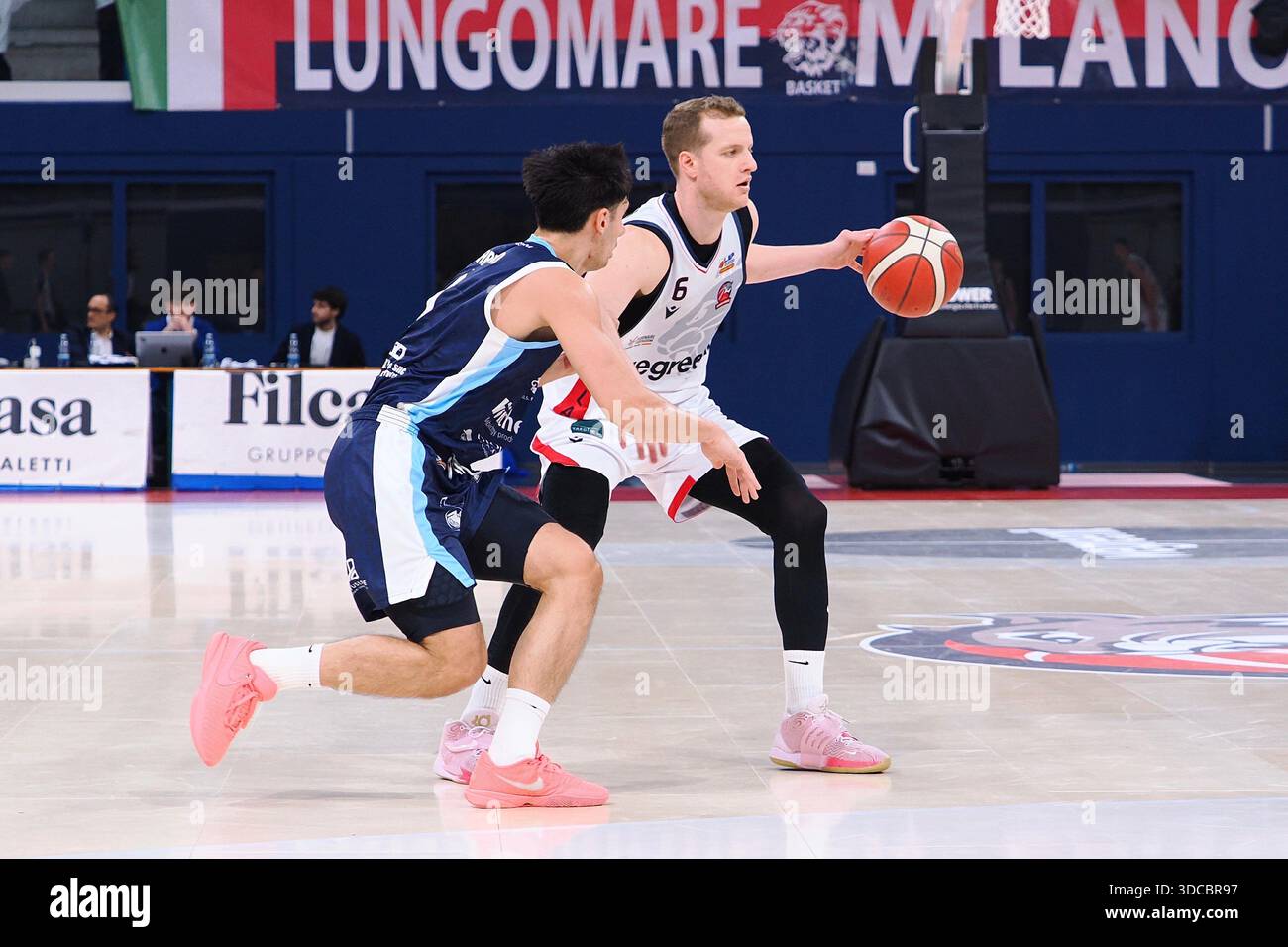 Andrea Amato (Wegreenit Urania Basket Milano) during Wegreenit Urania ...