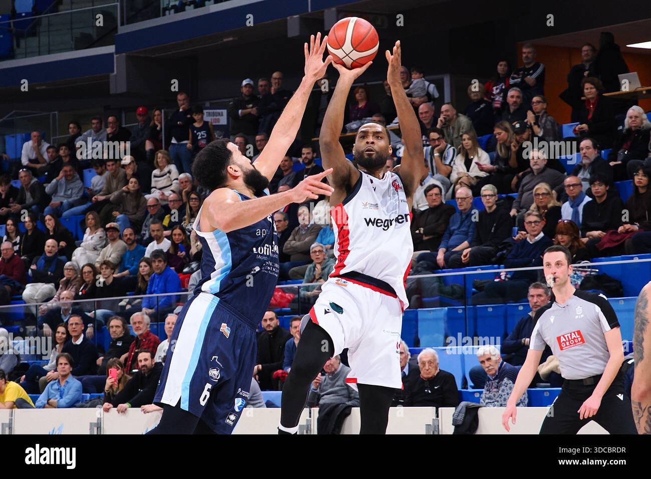Kevion Taylor ((Wegreenit Urania Basket Milano) during Wegreenit Urania ...
