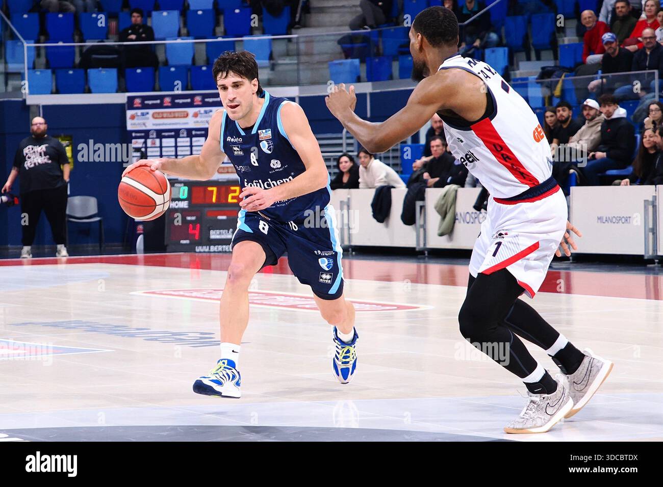 Tommaso Laquintana (Liofilchem Roseto) during Wegreenit Urania Milano ...