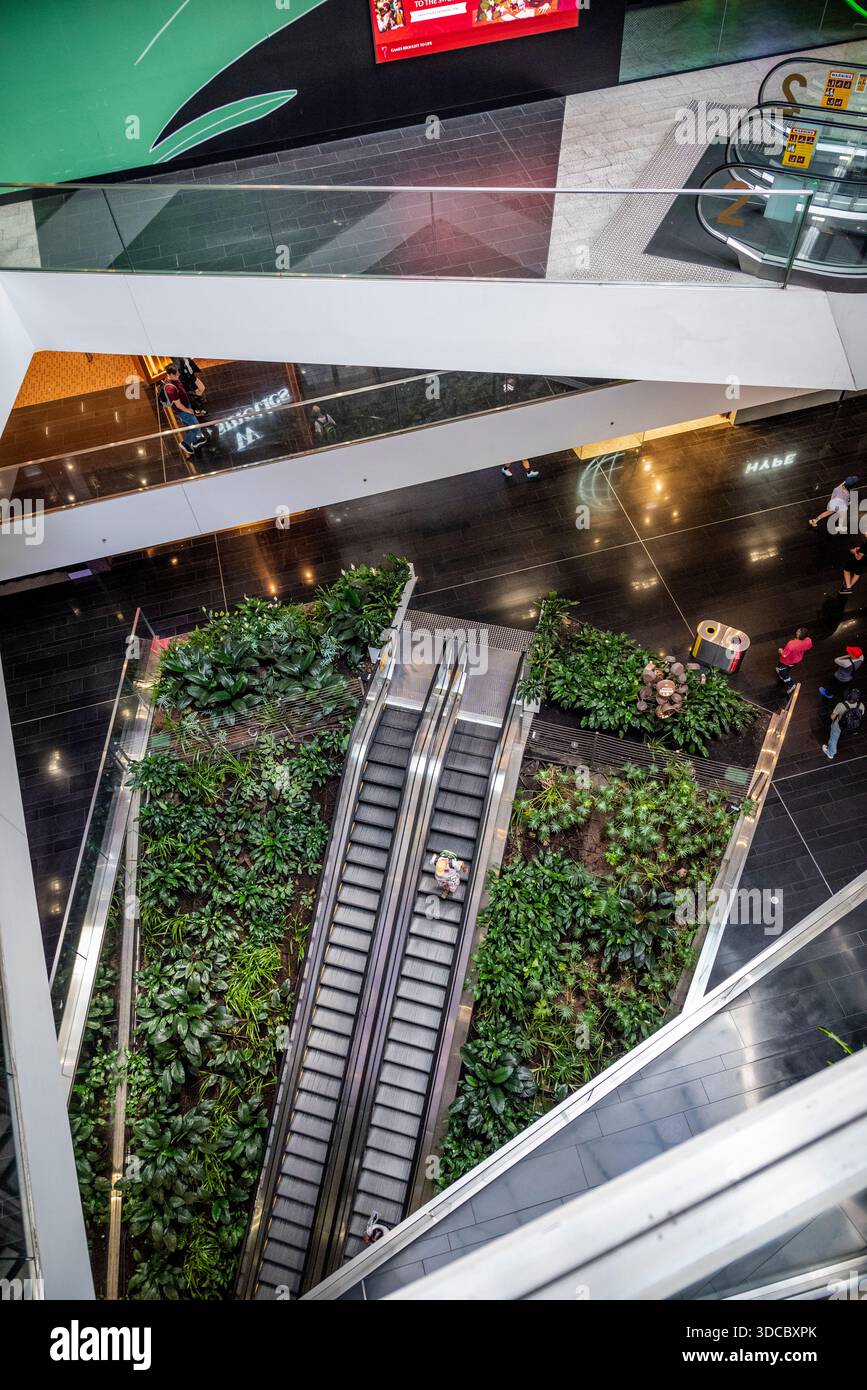 Interior of One Central Park Mall with Japanese style shops and ...