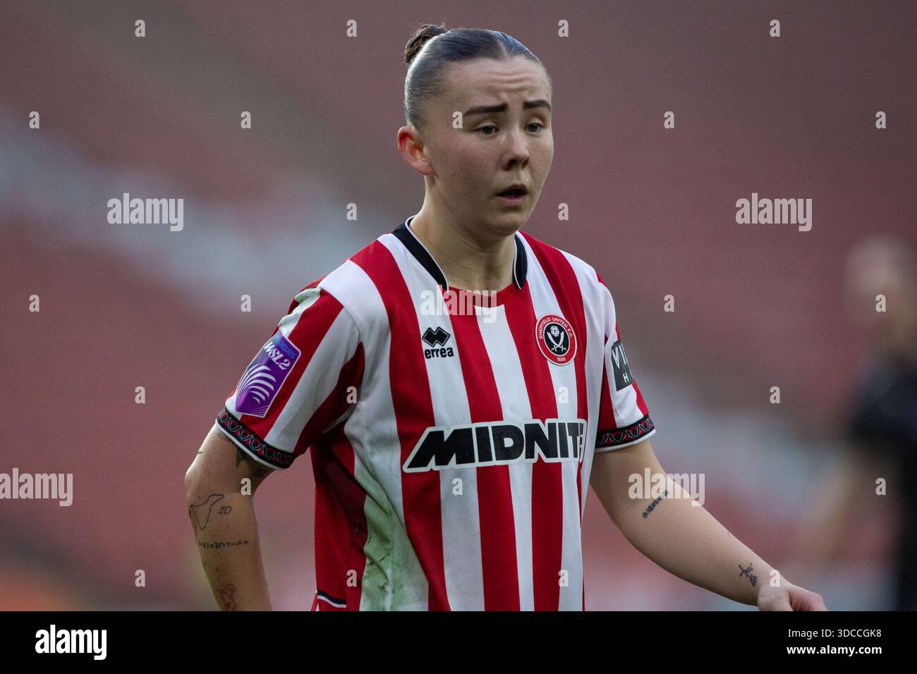 Headshot of Lauren Thomas (21 Sheffield United). Sheffield United v ...