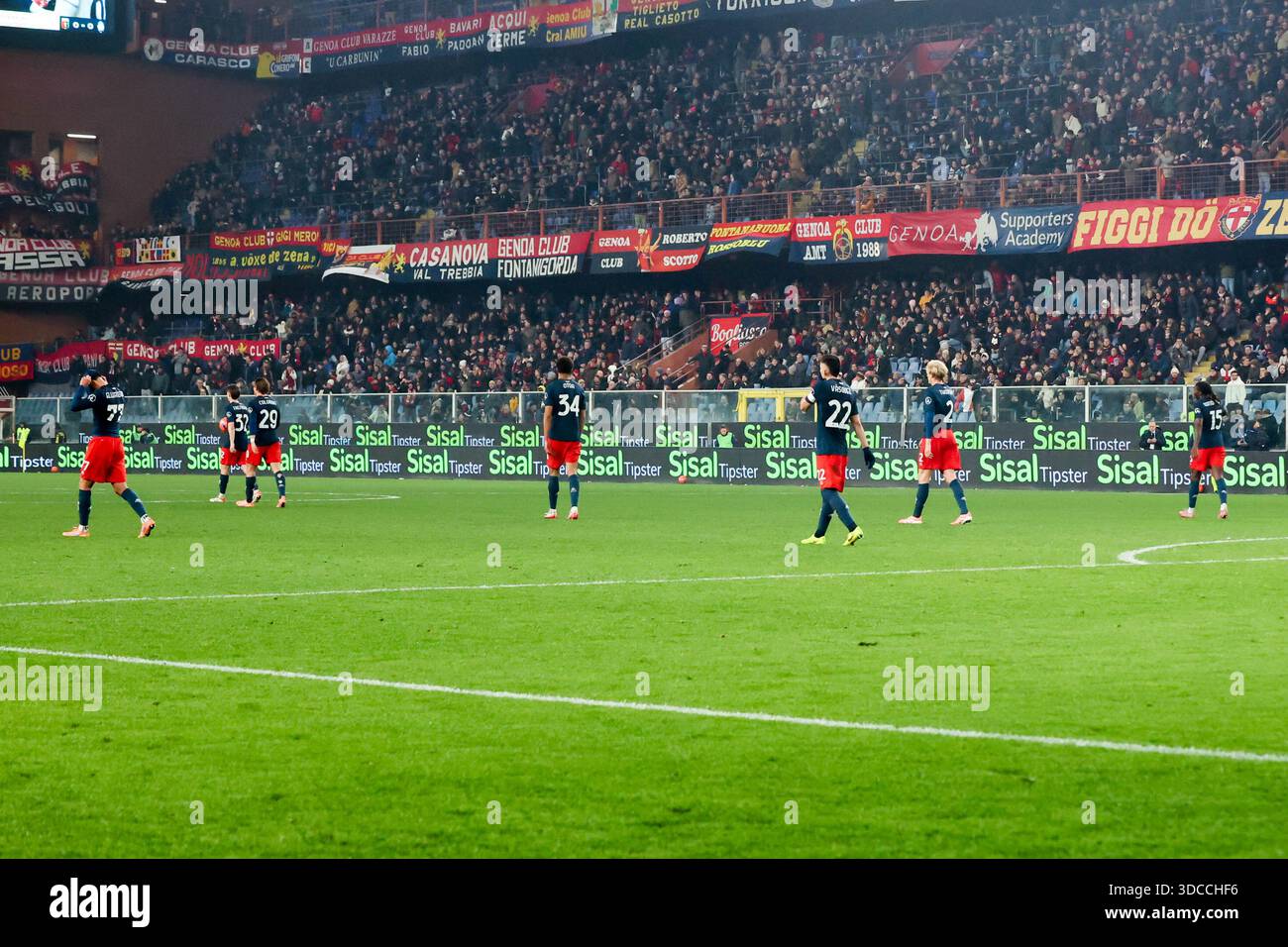 Serie A, Day 16, Stadio Ferraris, Genova, Genoa - Atalanta, in the ...