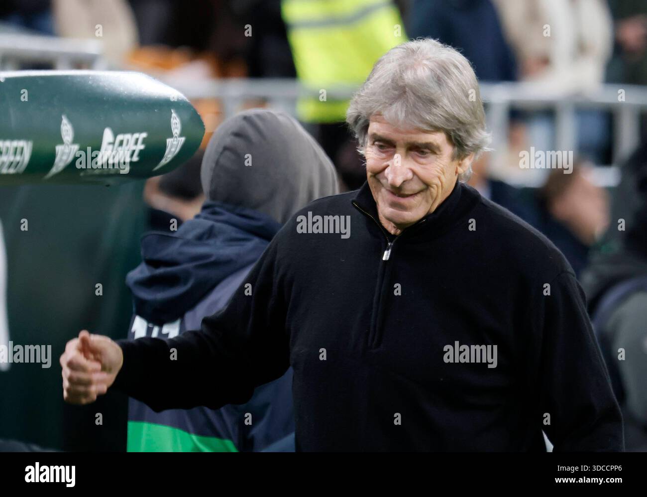 Spanish La Liga EA Sports soccer match Betis vs Getafe at La Cartuja ...
