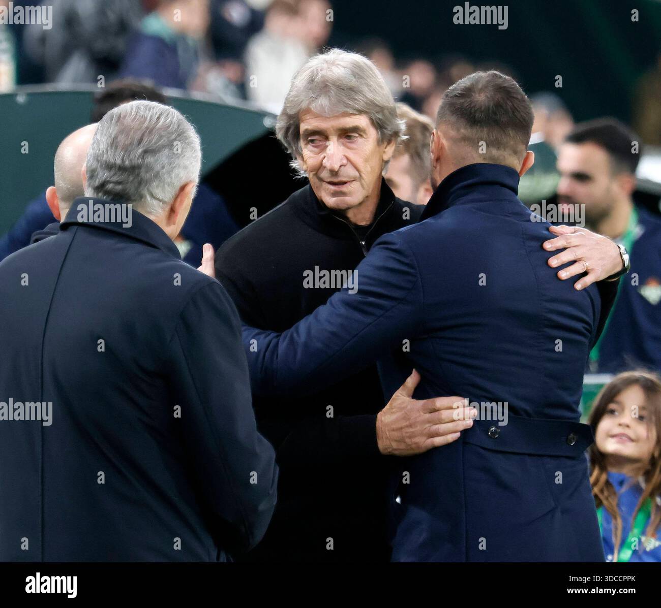 Spanish La Liga EA Sports soccer match Betis vs Getafe at La Cartuja ...