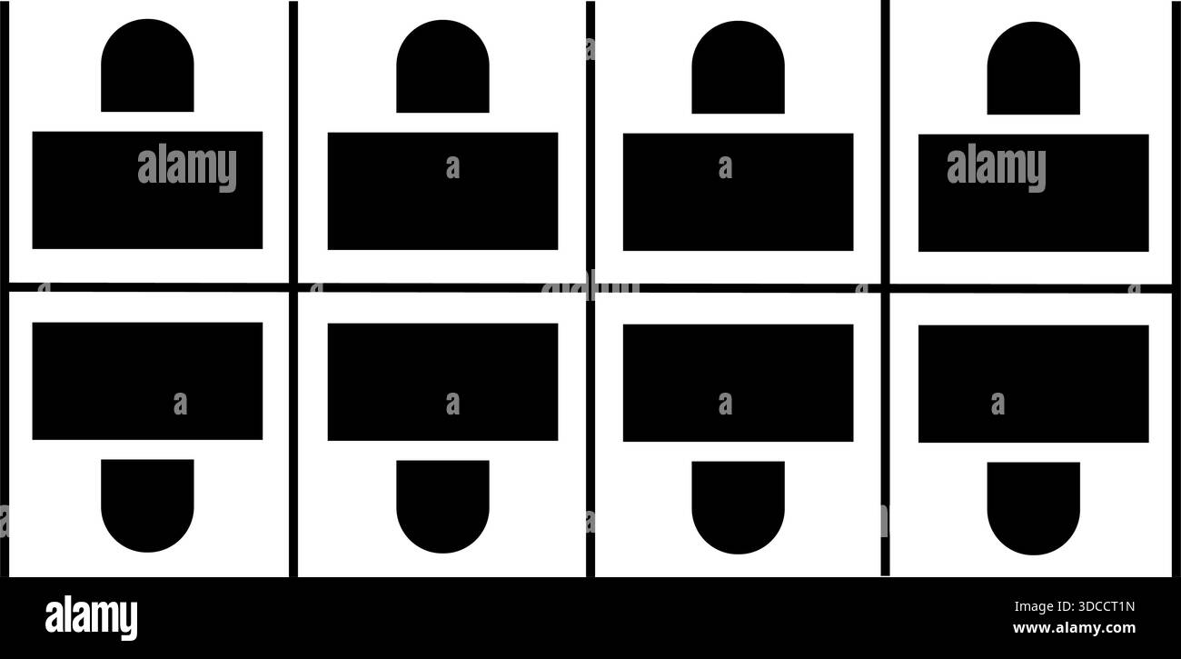 Office view cubicles Black and White Stock Photos & Images - Alamy