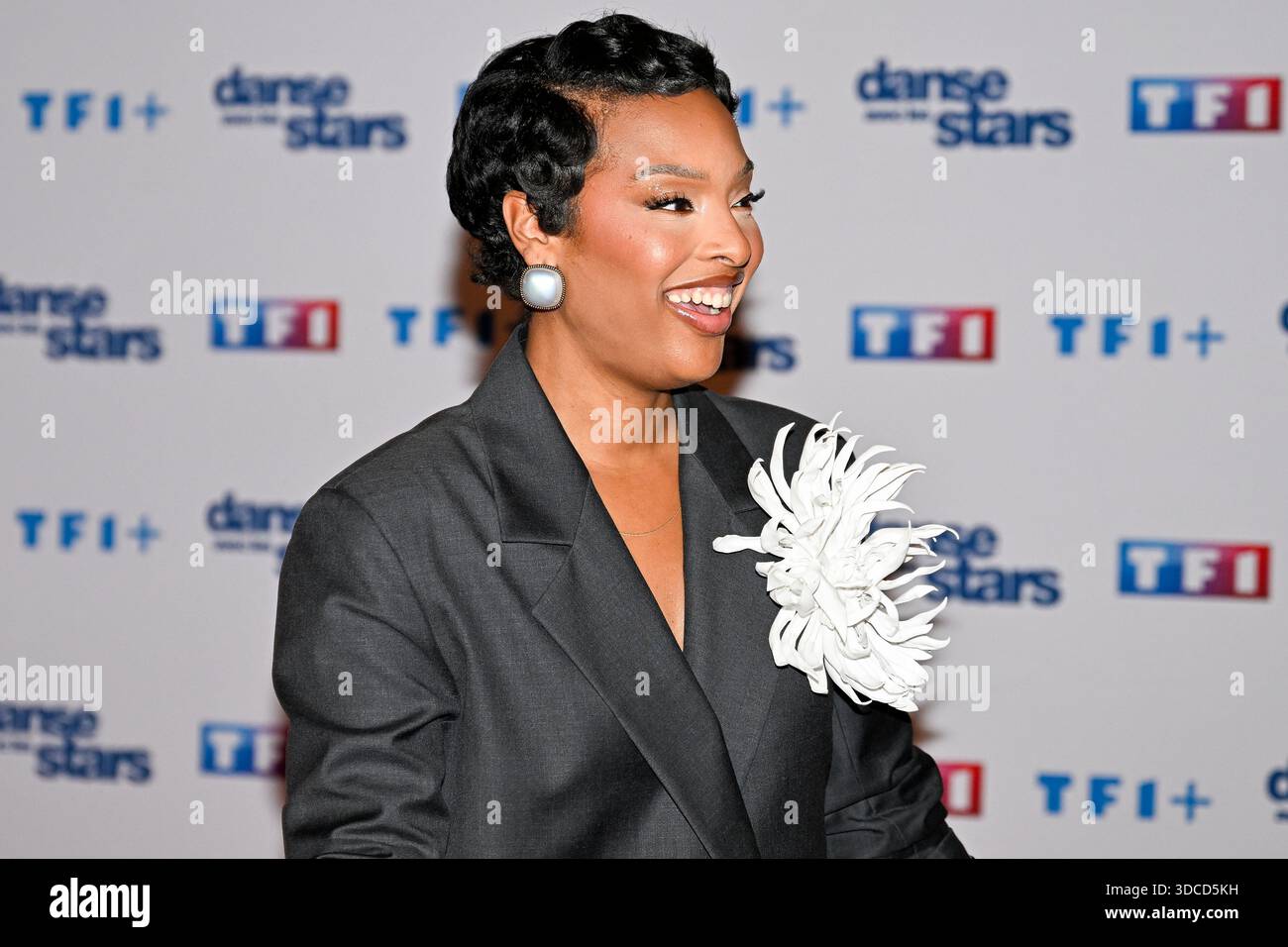 Miss France 2025 Angelique Angarni-Filopon attending the Danse Avec Les ...