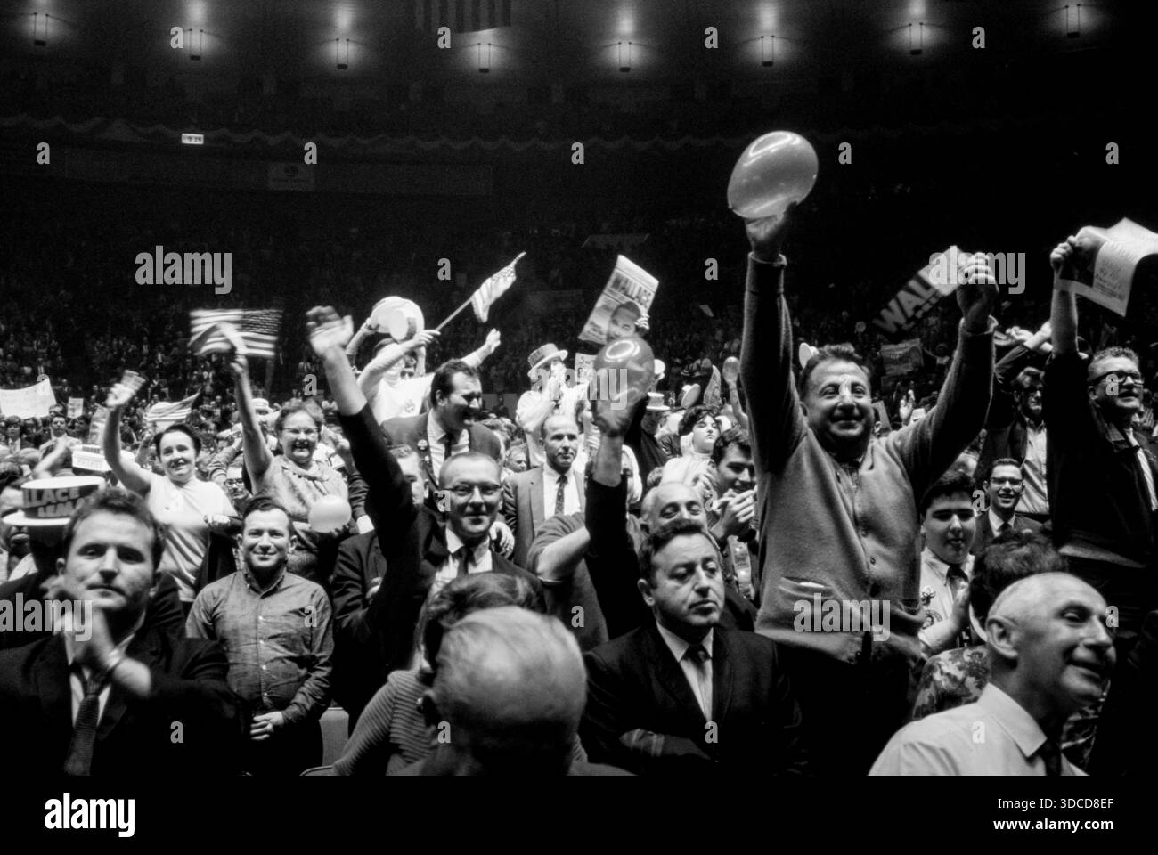 George Wallace for President rally at Madison Square Garden New York in ...