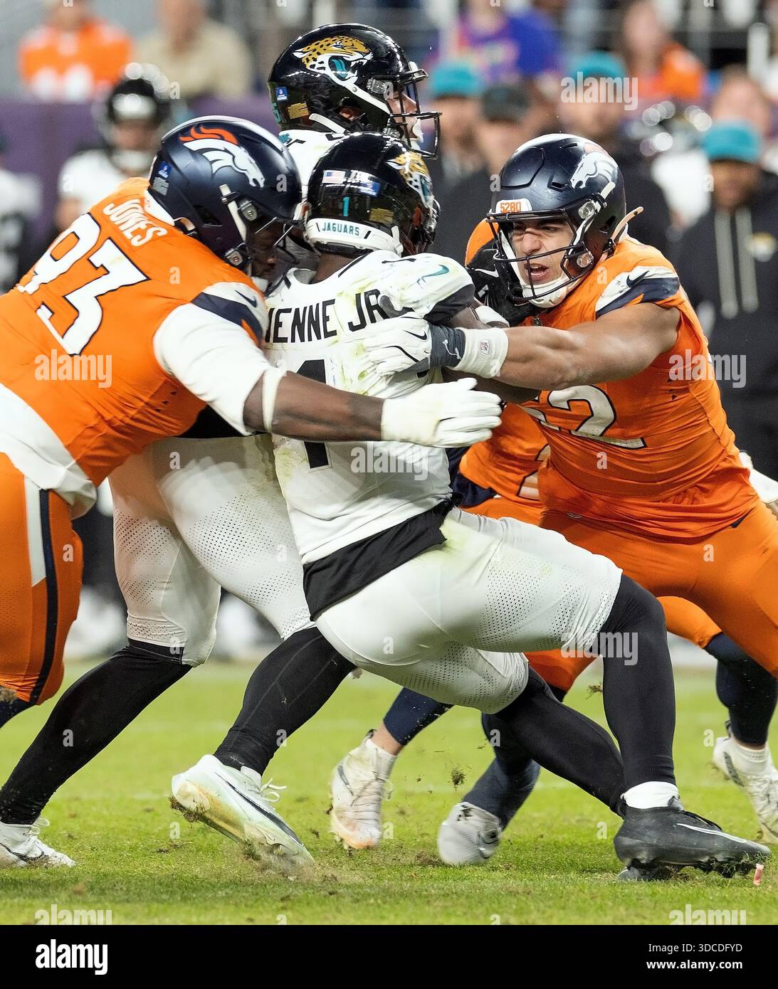 December 21, 2025, Denver, Colorado, USA: Broncos DT D.J. JONES & OLB ...
