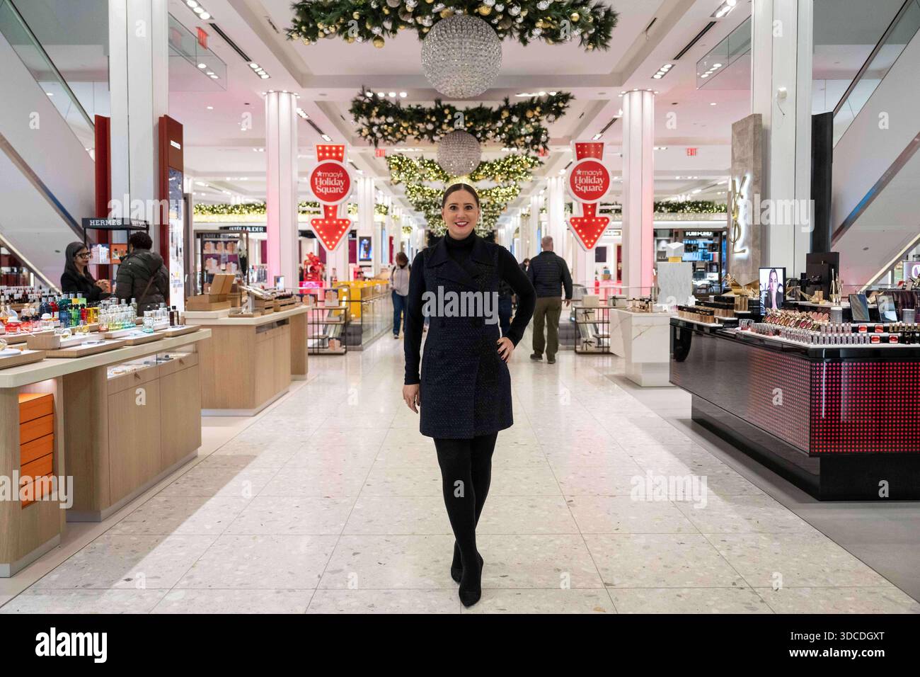 Nicolette Bosco, VP of DMM Cosmetics at Macy's, Inc. poses at Macy's ...