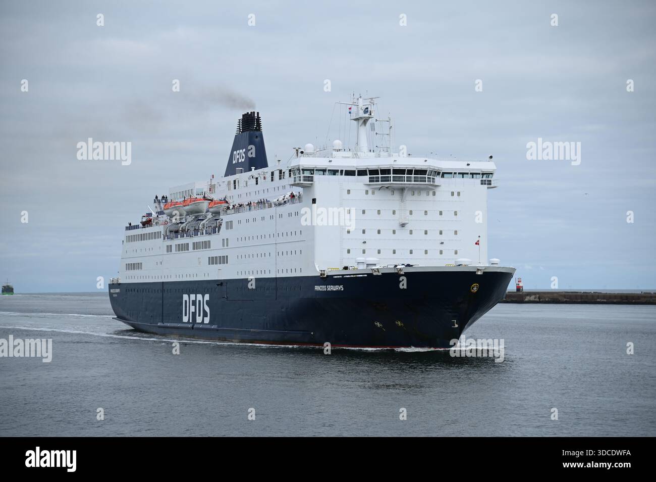 Passenger/Car ferry Princess Seaways Stock Photo - Alamy