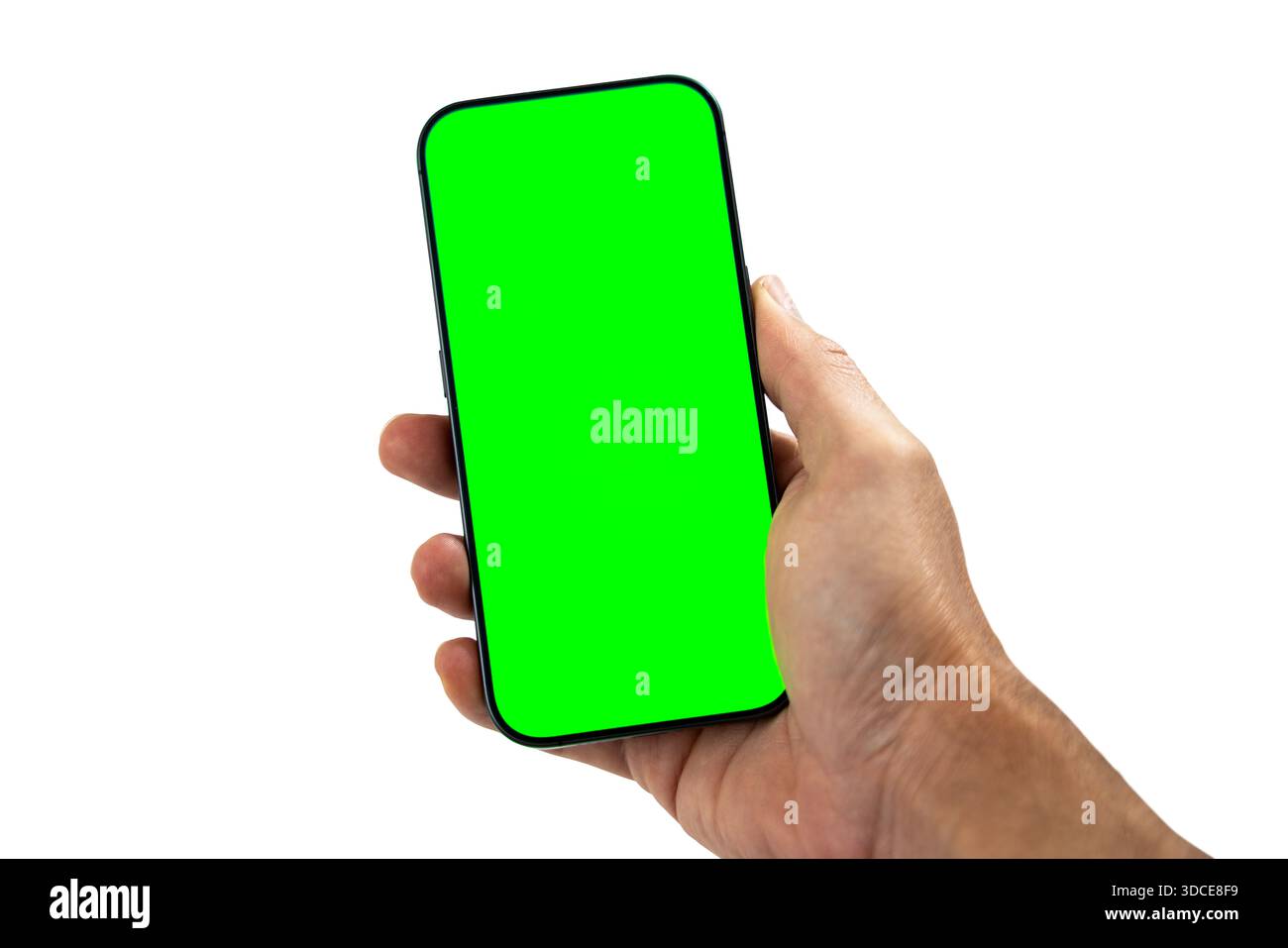 Green screen mockup Cut Out Stock Images & Pictures - Alamy