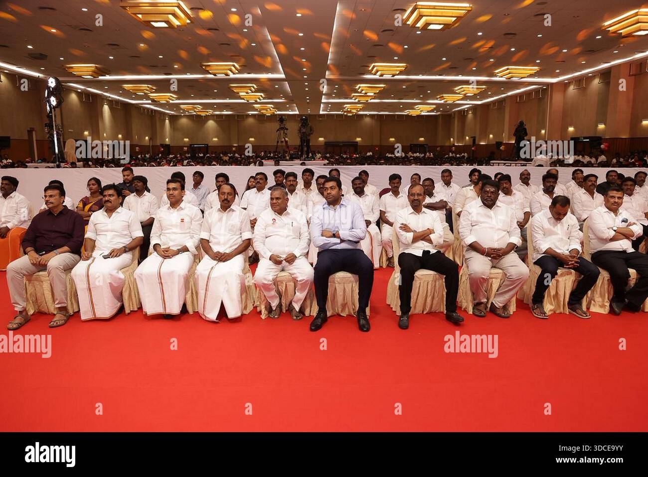 TVK Party Founder and renowned actor Vijay poses with children and ...