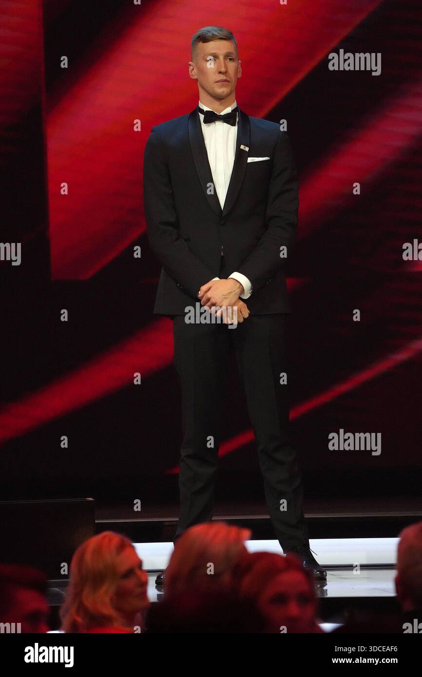 Florian Wellbrock during the „Sportler des Jahres" ceremony awards gala ...