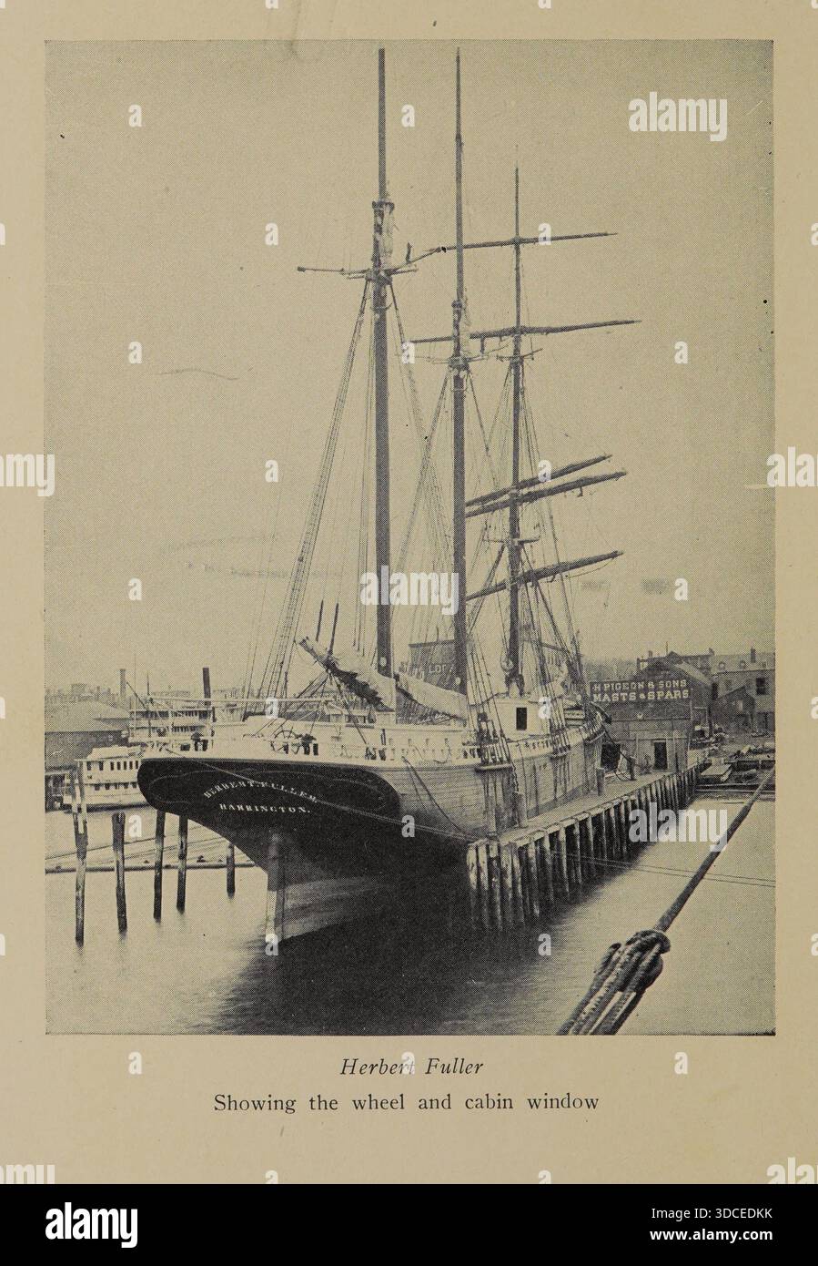 Photo of the Herbert Fuller boat, scene of three murders, 1896. Archive ...