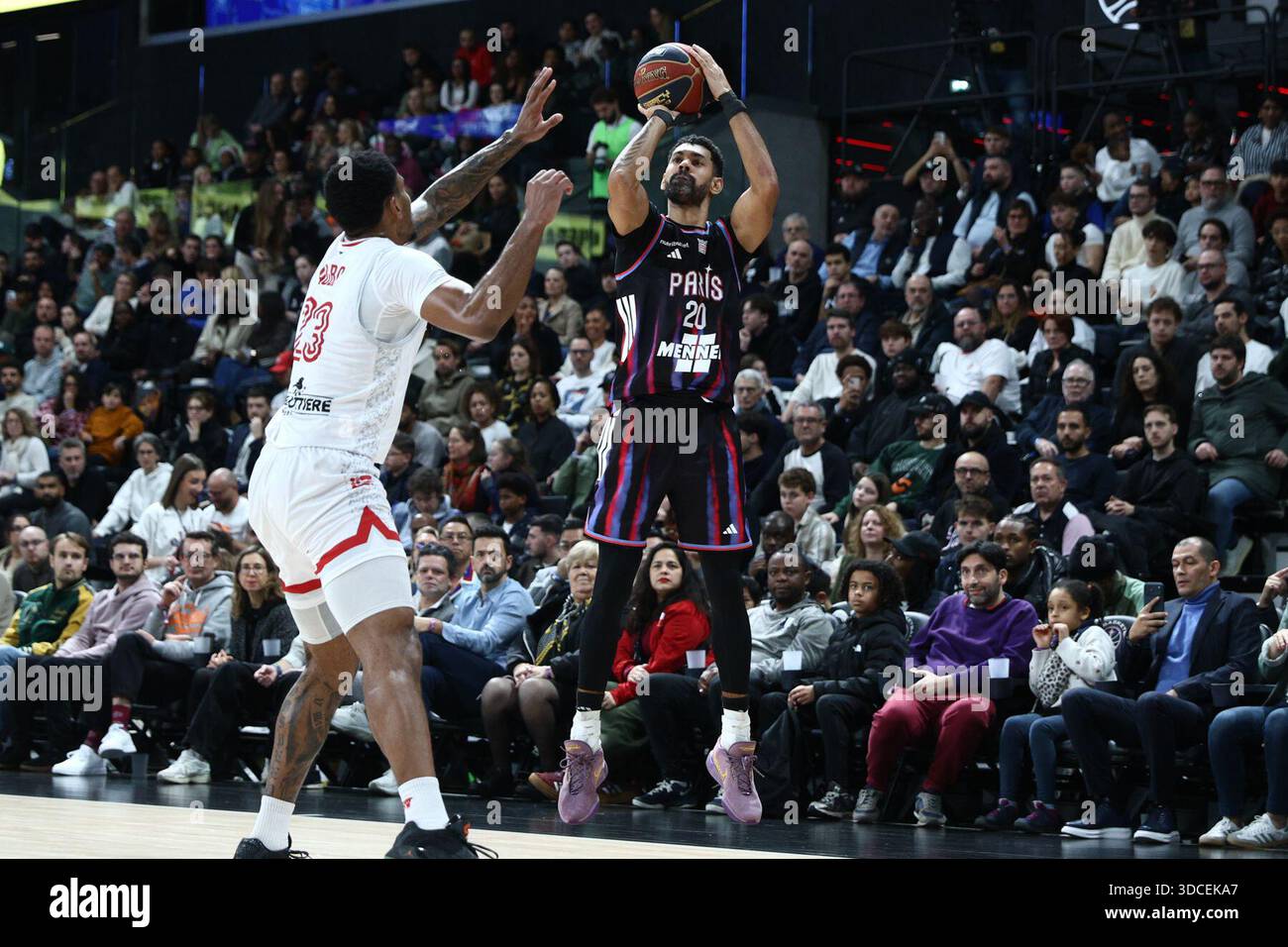 Jeremy Morgan of Paris Basketball during the Betclic Elite match ...