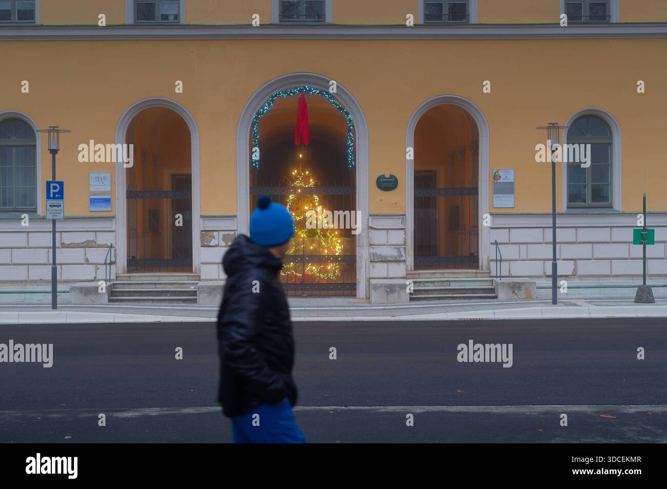 Vorweihnachtliche Stimmung. Weihnachtliche Dekoration in Bad ...