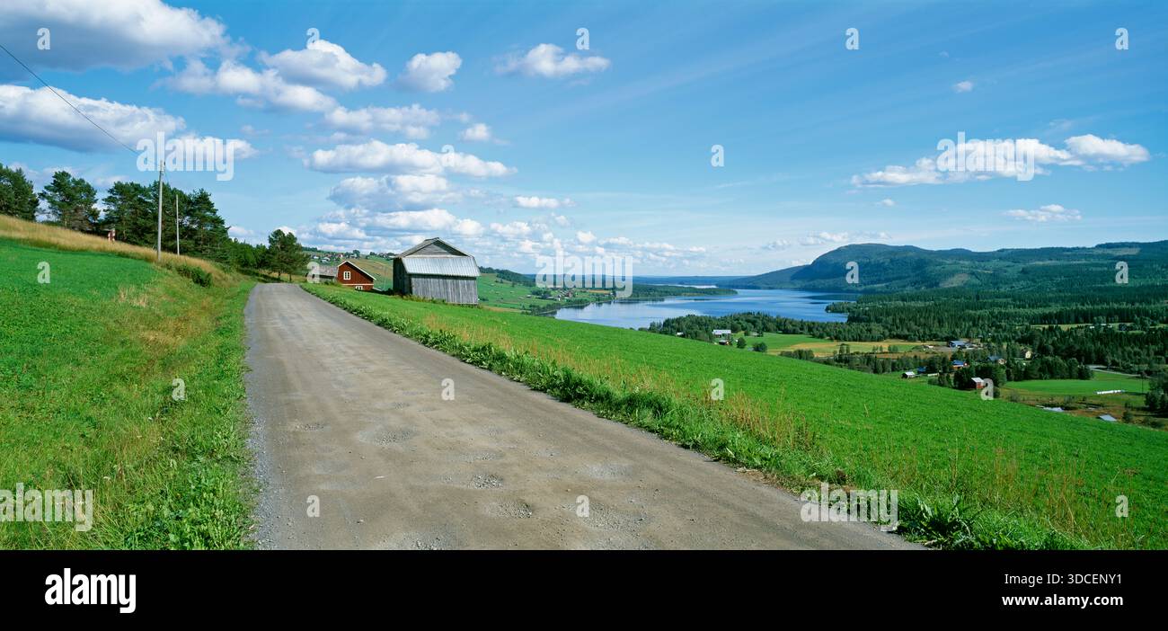 Sverige,Jämtland,Övre Åflo, Offerdal Stock Photo - Alamy