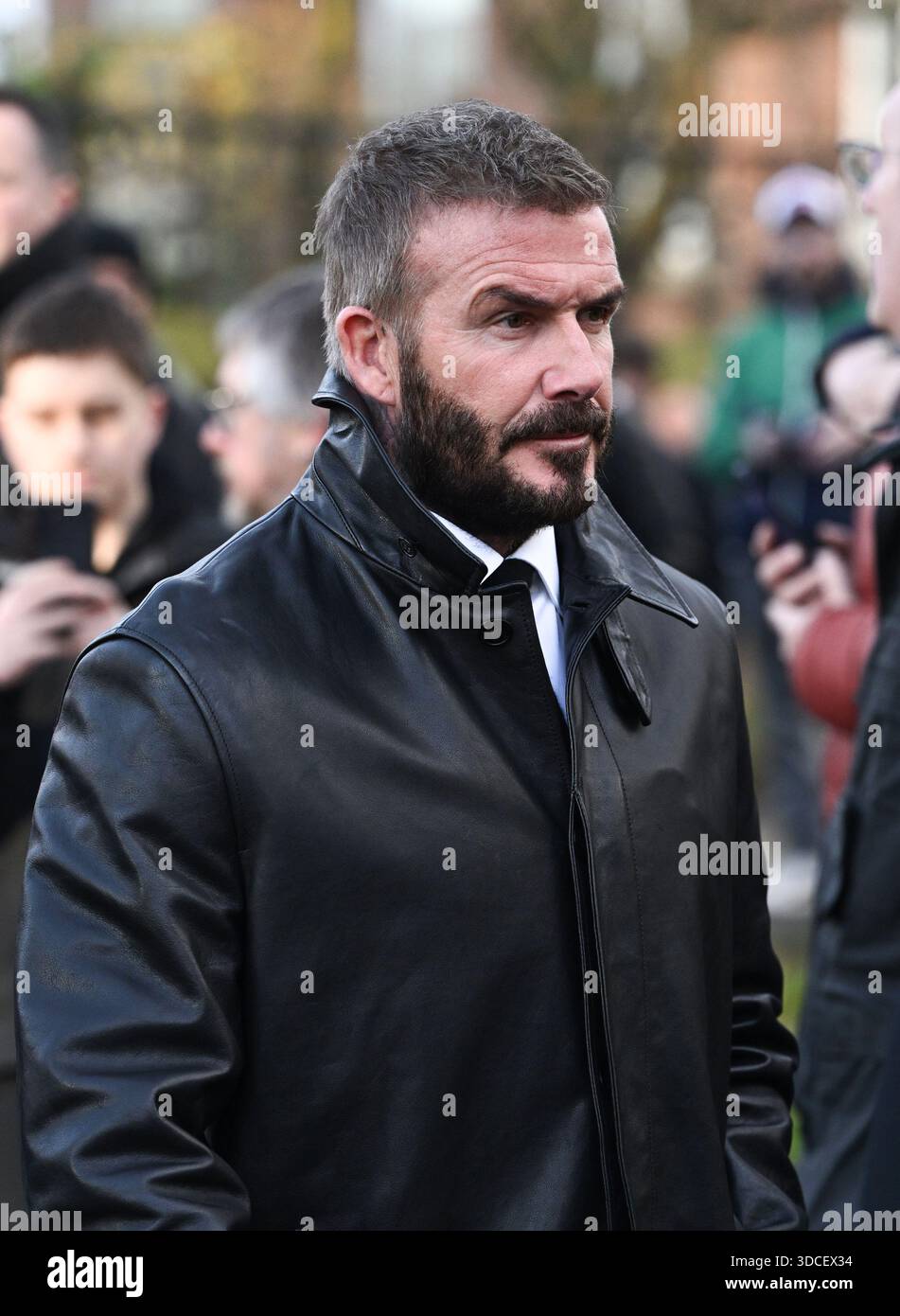 Manchester, UK. December 22nd, 2025. David Beckham attending the ...