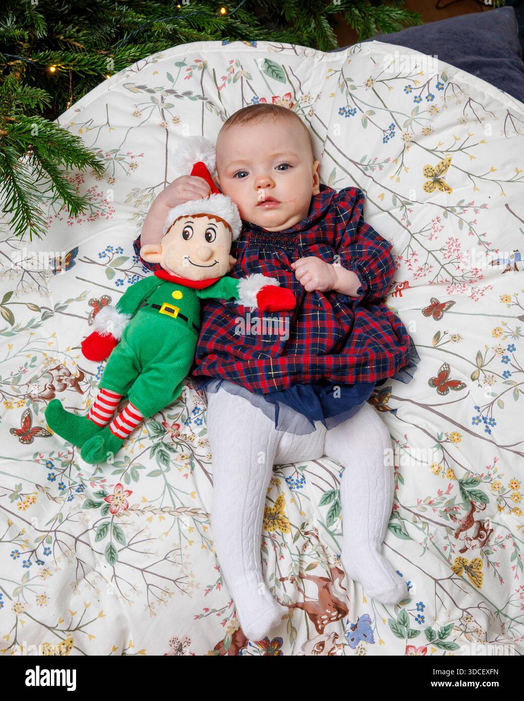 Fiadh Coburn, born prematurely at 25 weeks in April, pictured at her ...