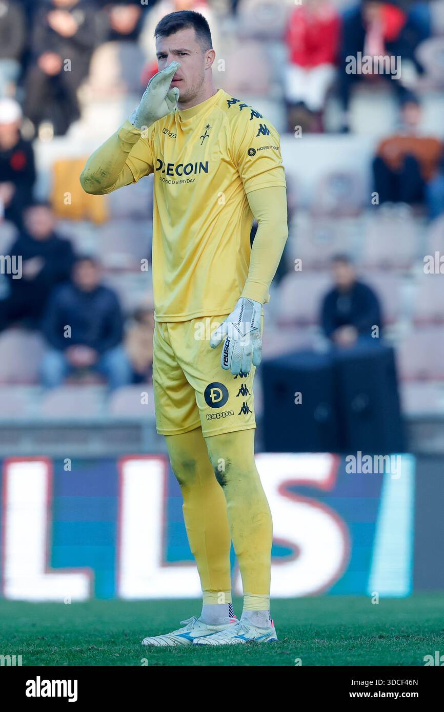 Kristjan Matosevic of US Triestina Calcio and US Triestina Calcio at ...
