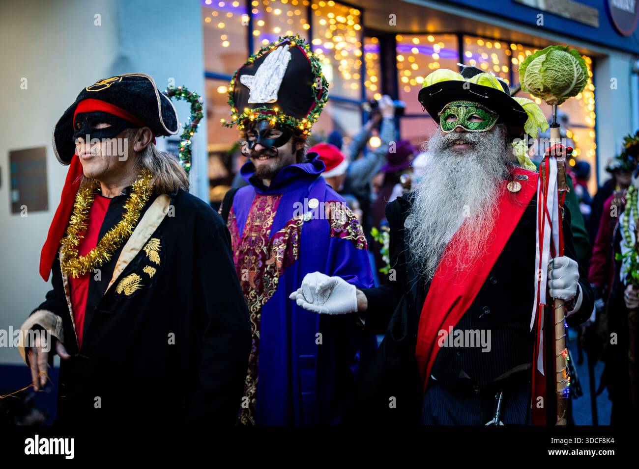 Penzance, UK. 21st December 2025. The Montol Festival, founded in 2007 ...