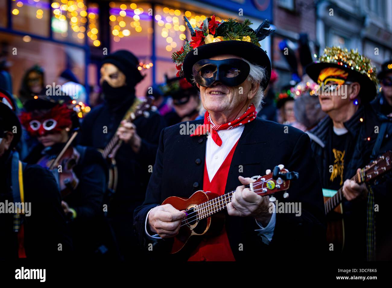 Penzance, UK. 21st December 2025. The Montol Festival, founded in 2007 ...