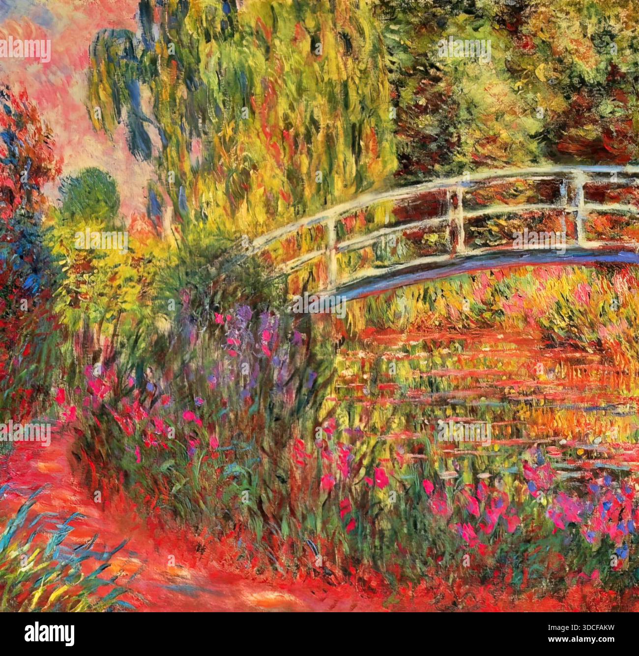 Bridge end garden Stock Vector Images - Alamy