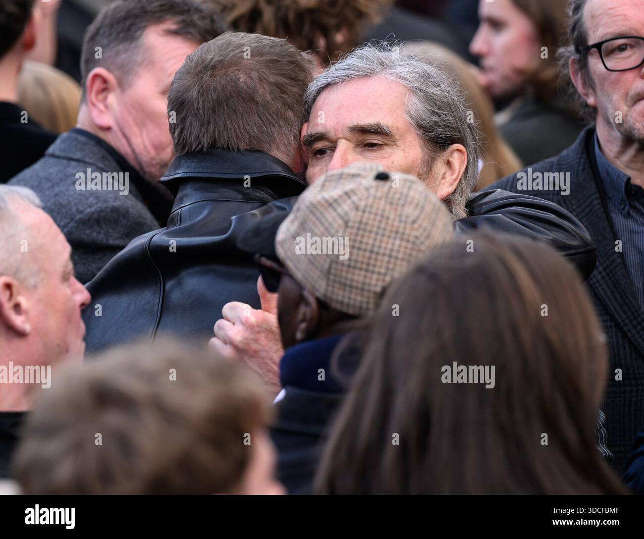 Manchester, UK. December 22nd, 2025. David Beckham and Ian Brown a the ...