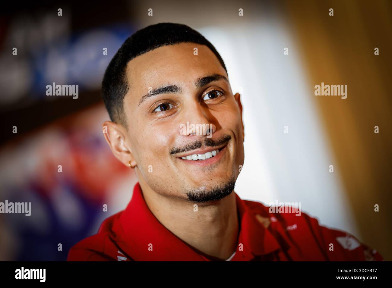 WOLVEGA - Sebas Diniz during the IKO-X2O skating team's press lunch ...