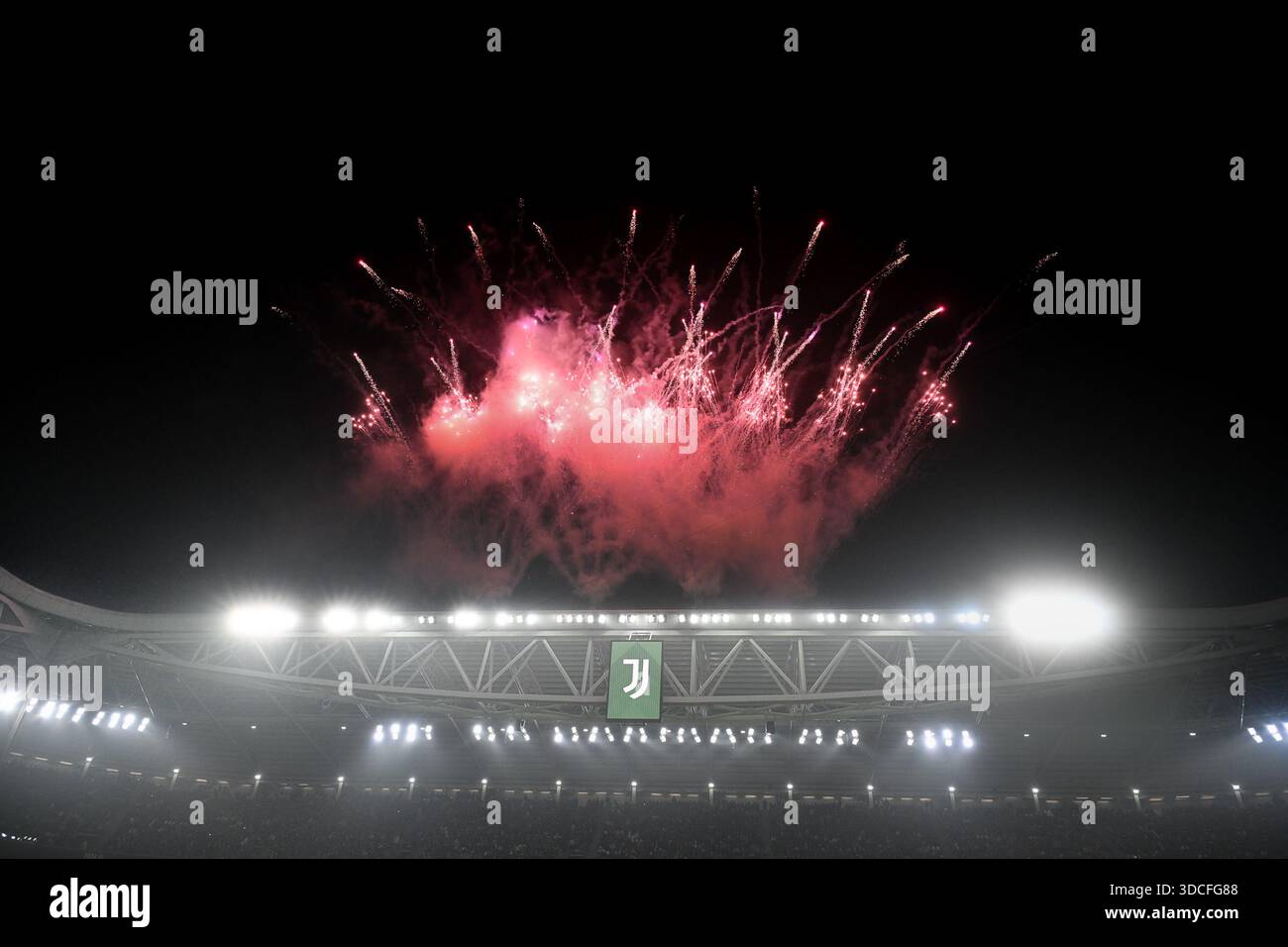 Allianz Stadium, Turin, Italy - A general view of the Allianz Stadium ...