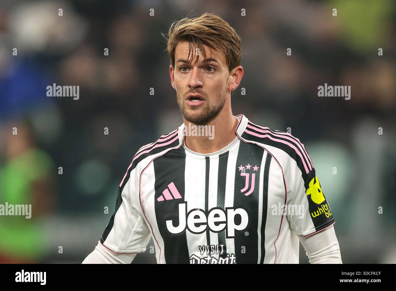 Turin, Italy, 20th December 2025. Daniele Rugani of Juventus looks on ...