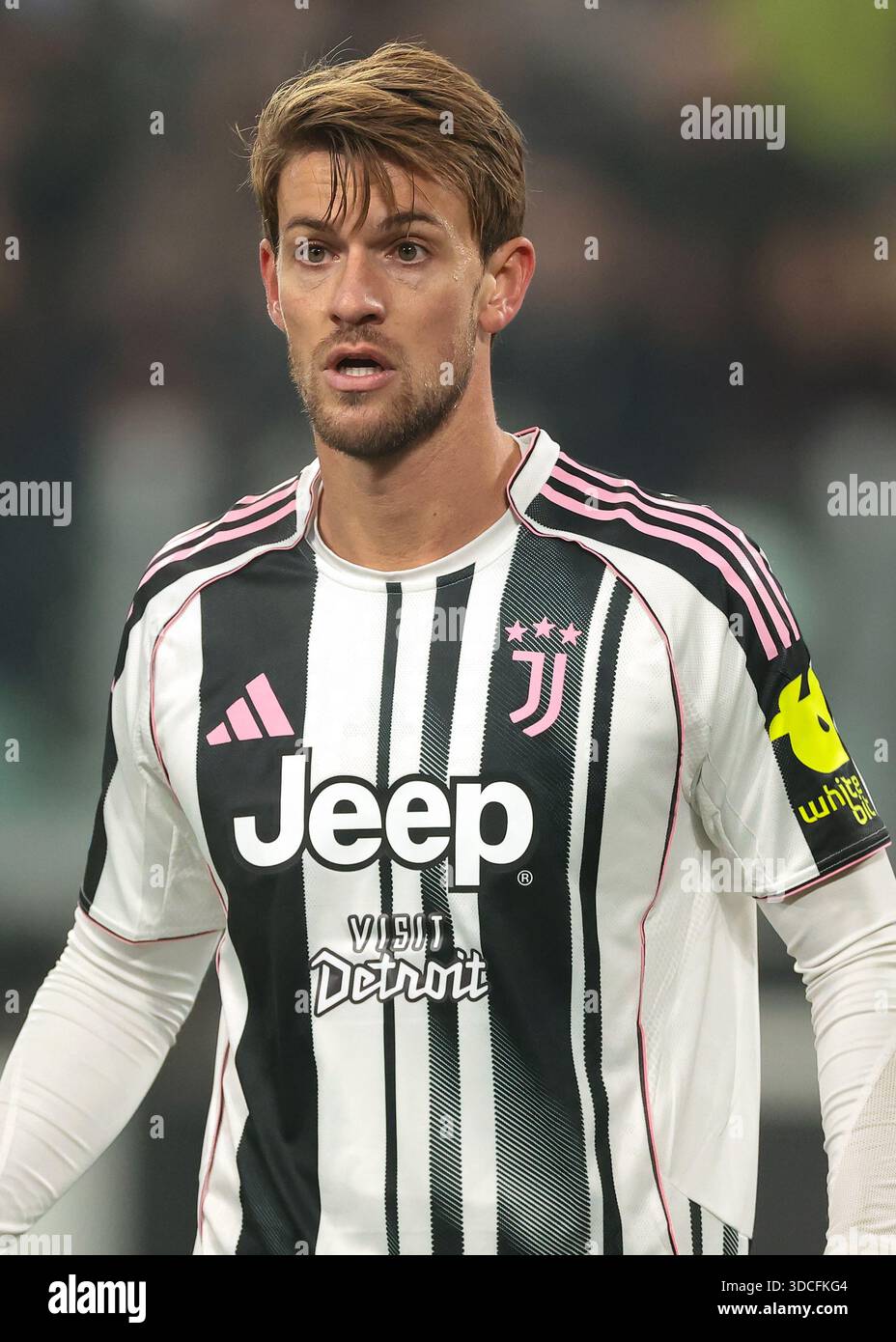 Turin, Italy, 20th December 2025. Daniele Rugani of Juventus looks on ...