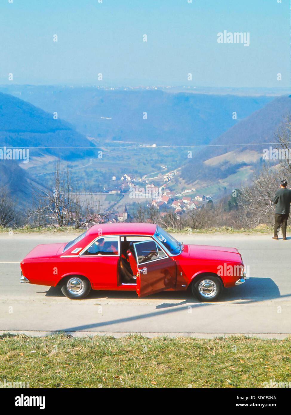PKW Ford 17m der Modellreihe P7, erste Version von 1967, zweitürige ...