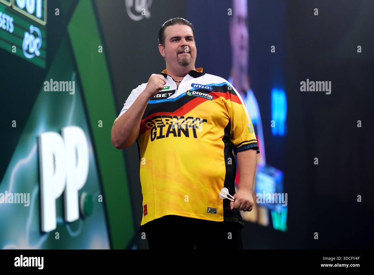 Germany's Gabriel Clemens celebrates defeating Netherland's Wessel ...