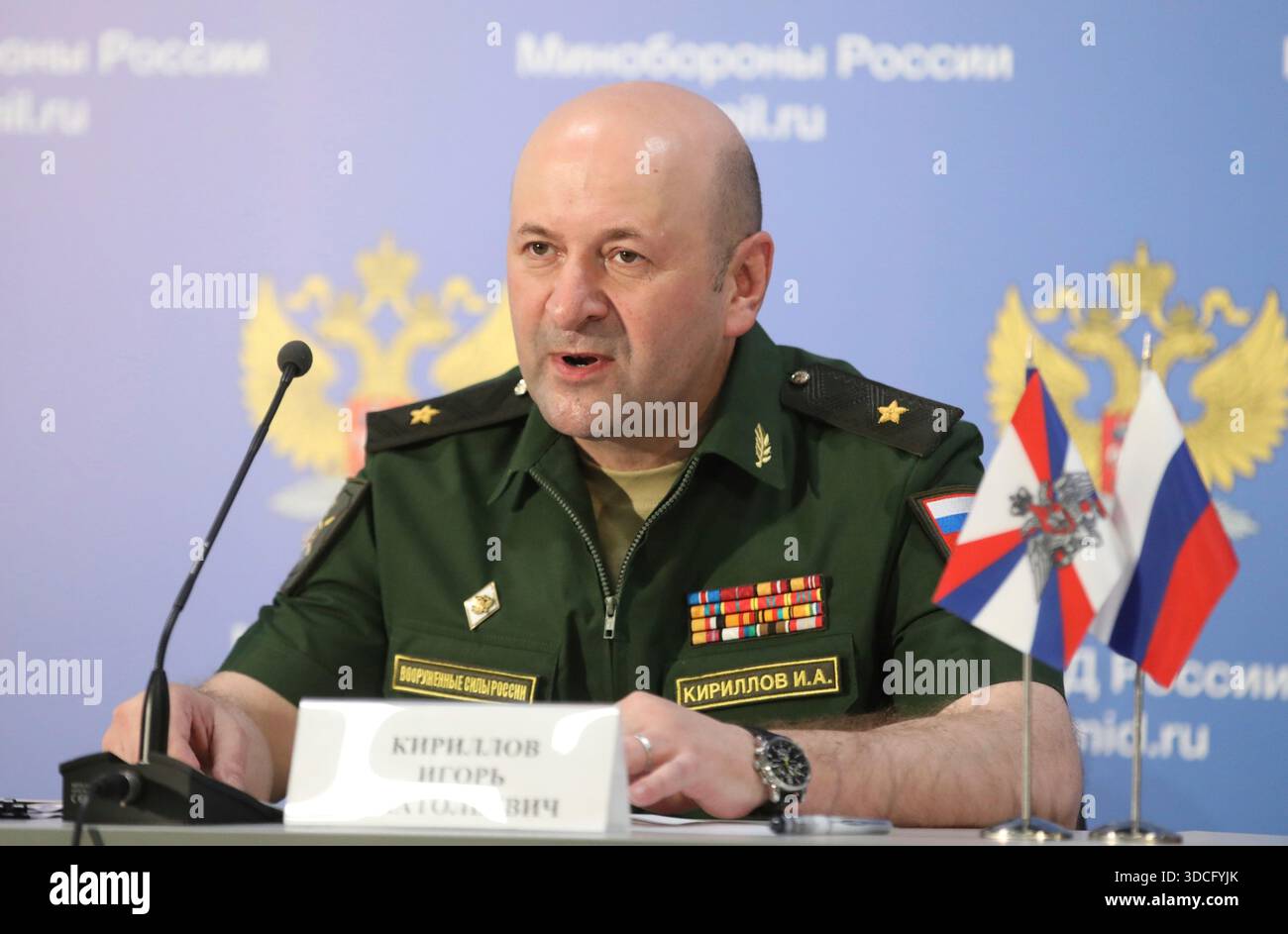 FILE - Maj. Gen. Igor Kirillov, the chief of the Russian military's ...