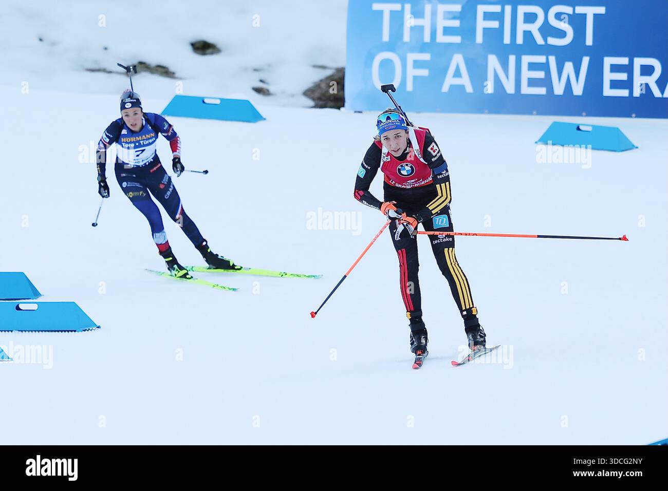 Franziska Preuss (Germany), Women 12,5 Km Mass Start during the BMW IBU ...