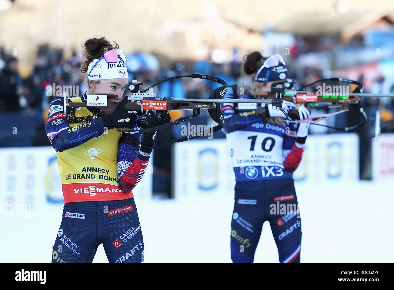 Lou Jeanmonnot (France), Women 12,5 Km Mass Start during the BMW IBU ...
