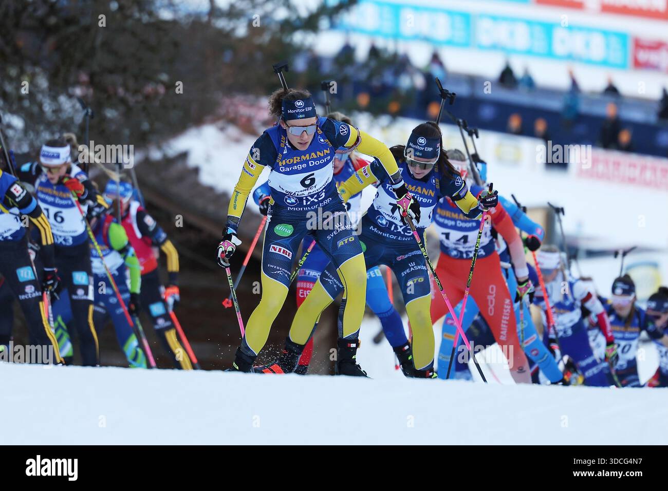 Hanna Oeberg (Sweden), Women 12,5 Km Mass Start during the BMW IBU ...