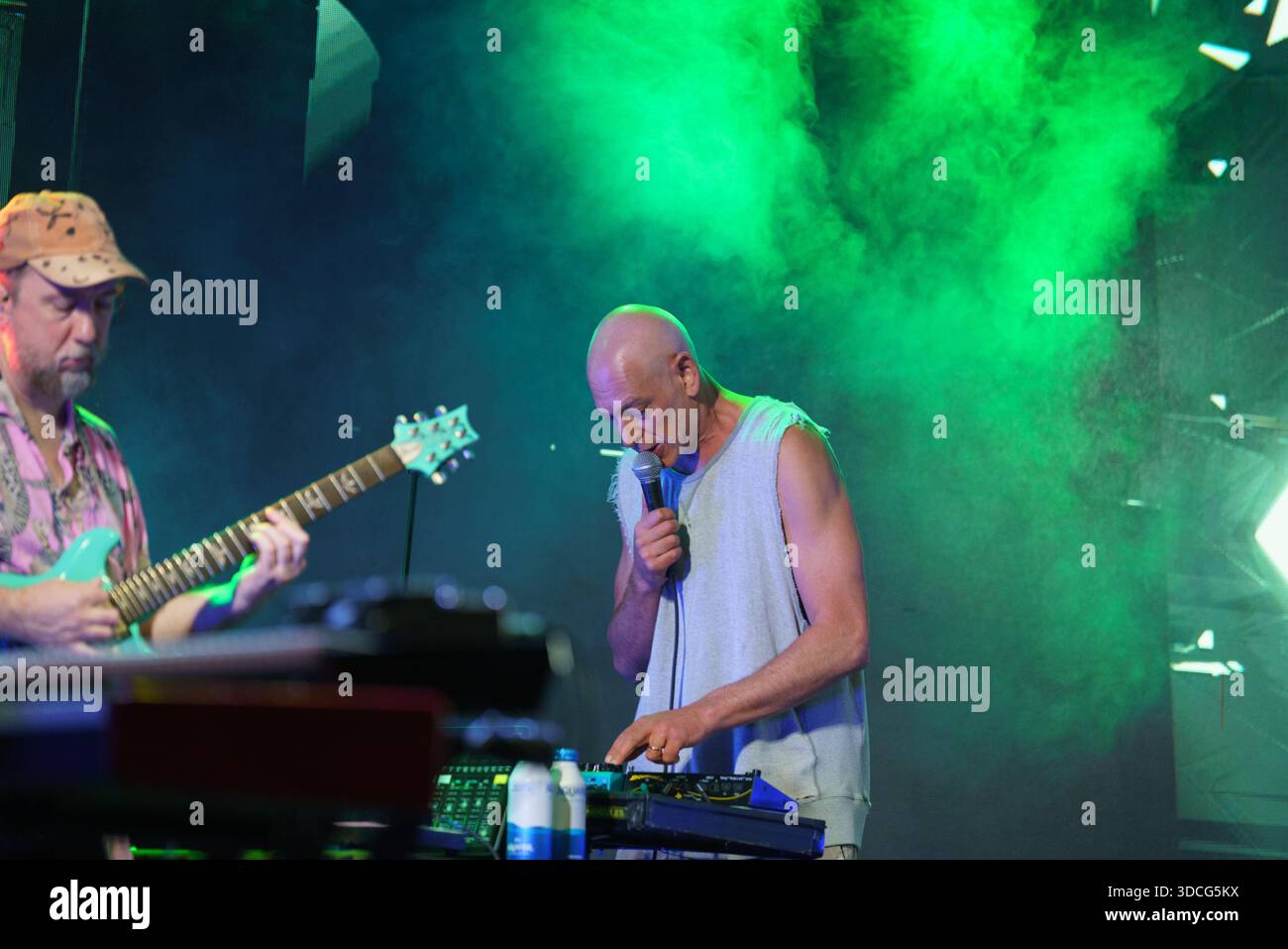 Aaron Dugan and Matisyahu perform in Miami Beach, Florida, on December ...