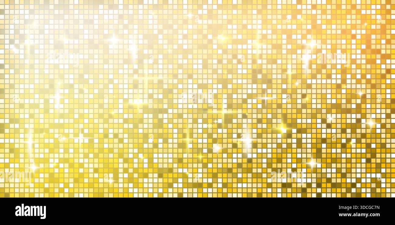 Mirror ball reflections white Stock Vector Images - Alamy