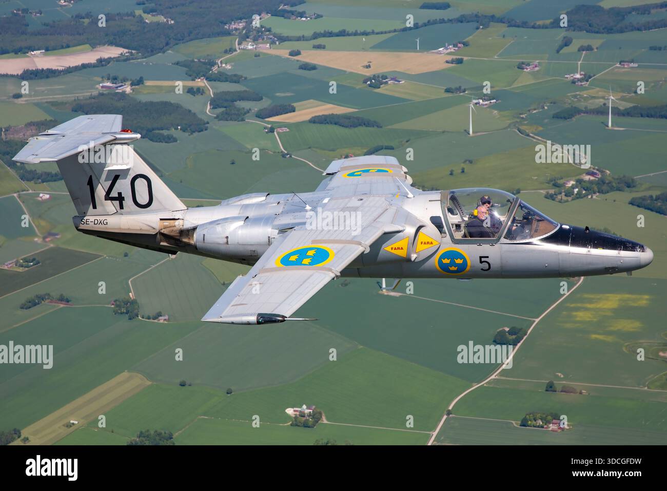 Saab Sk60E (registration SE-DXG, serial number 140) operated by the ...