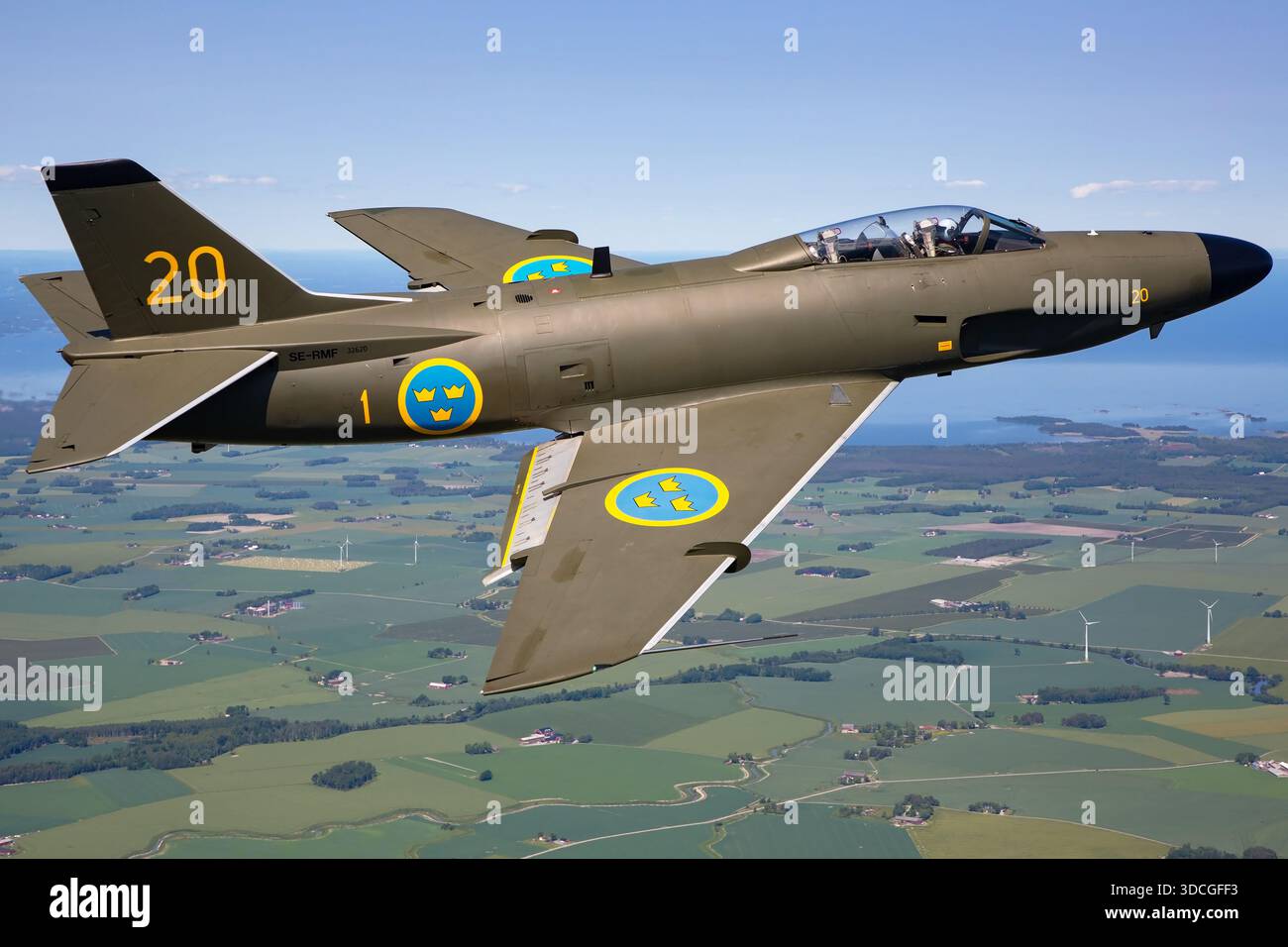 Saab J 32B Lansen (serial 32-620), civil registration SE-RMF, operated ...